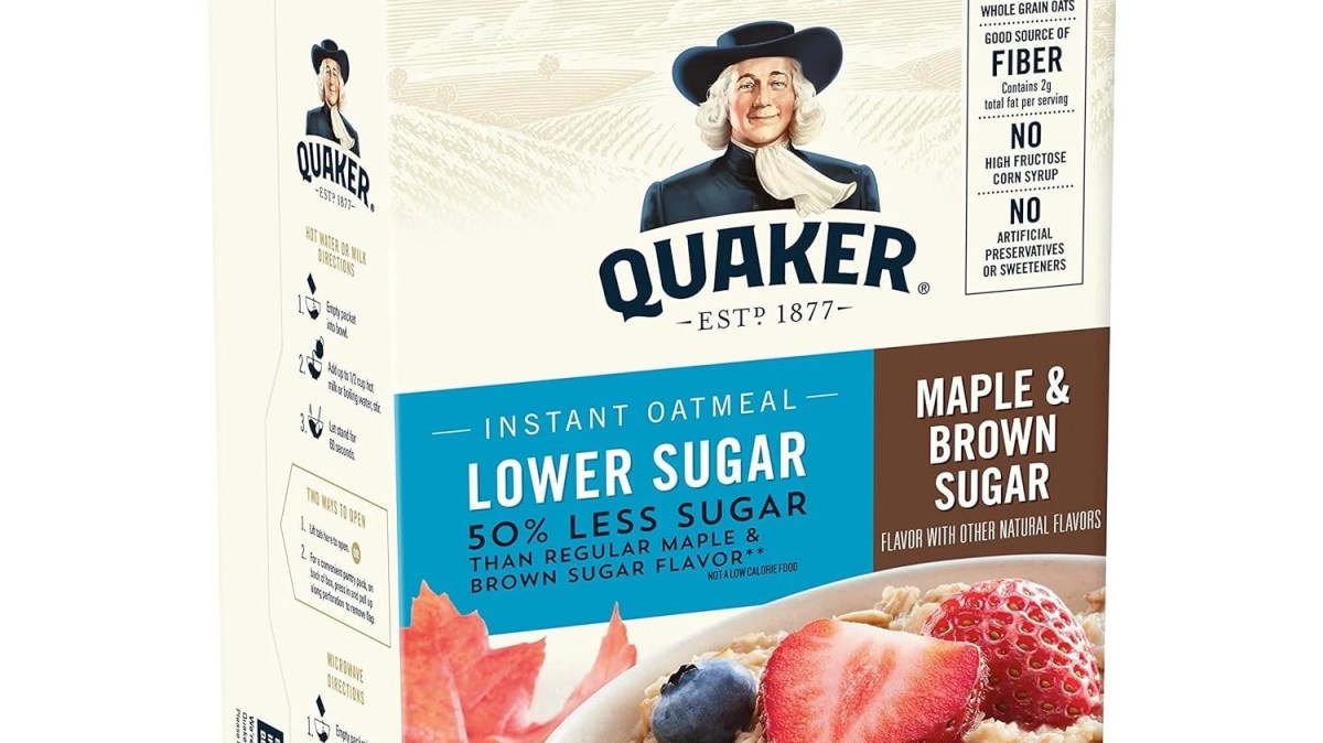 Test: Quaker Instant Oatmeal Lower Sugar – General Health Magazine